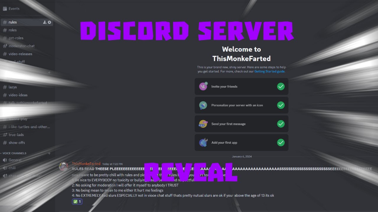 Discord Server Reveal(100 Subs Special) - YouTube