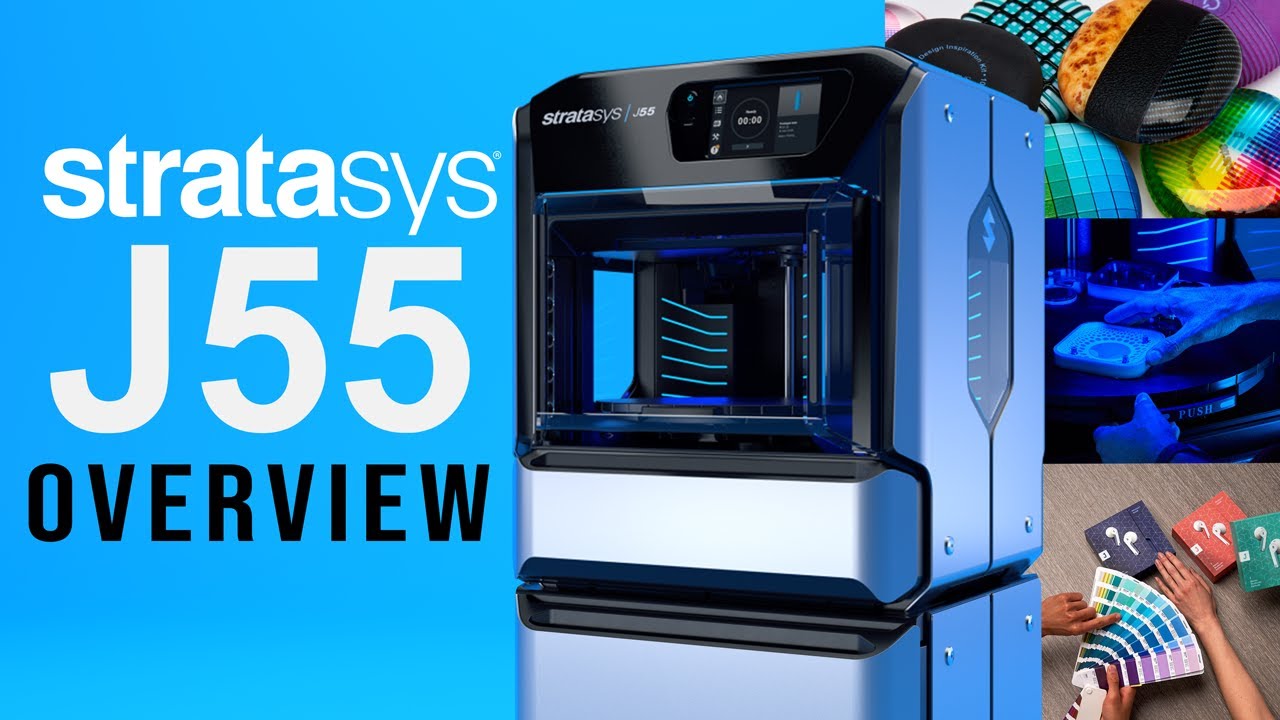 Stratasys J55 Polyjet 3D Printer Overview - YouTube