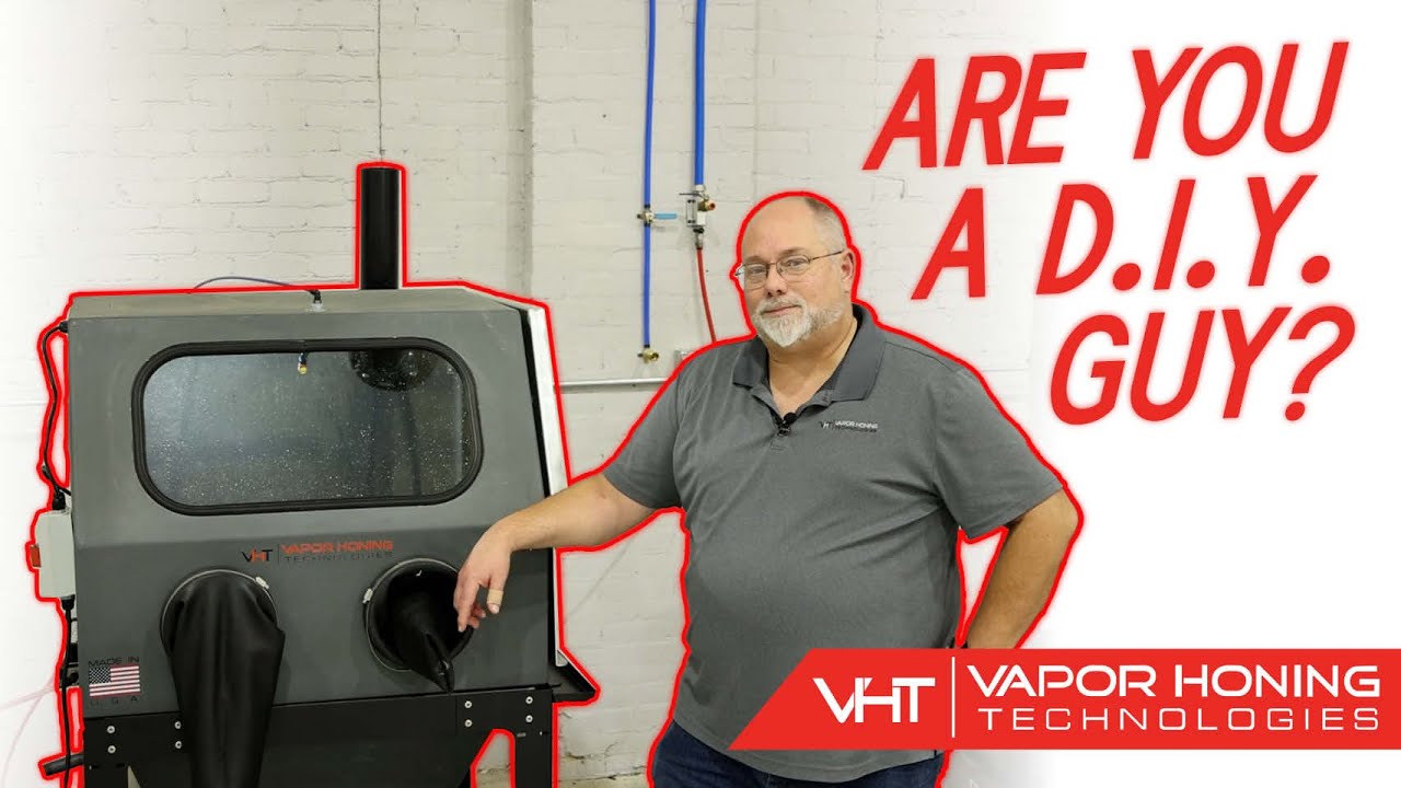 Vapor Blasting at Home! Setup Tips for DIYers - YouTube