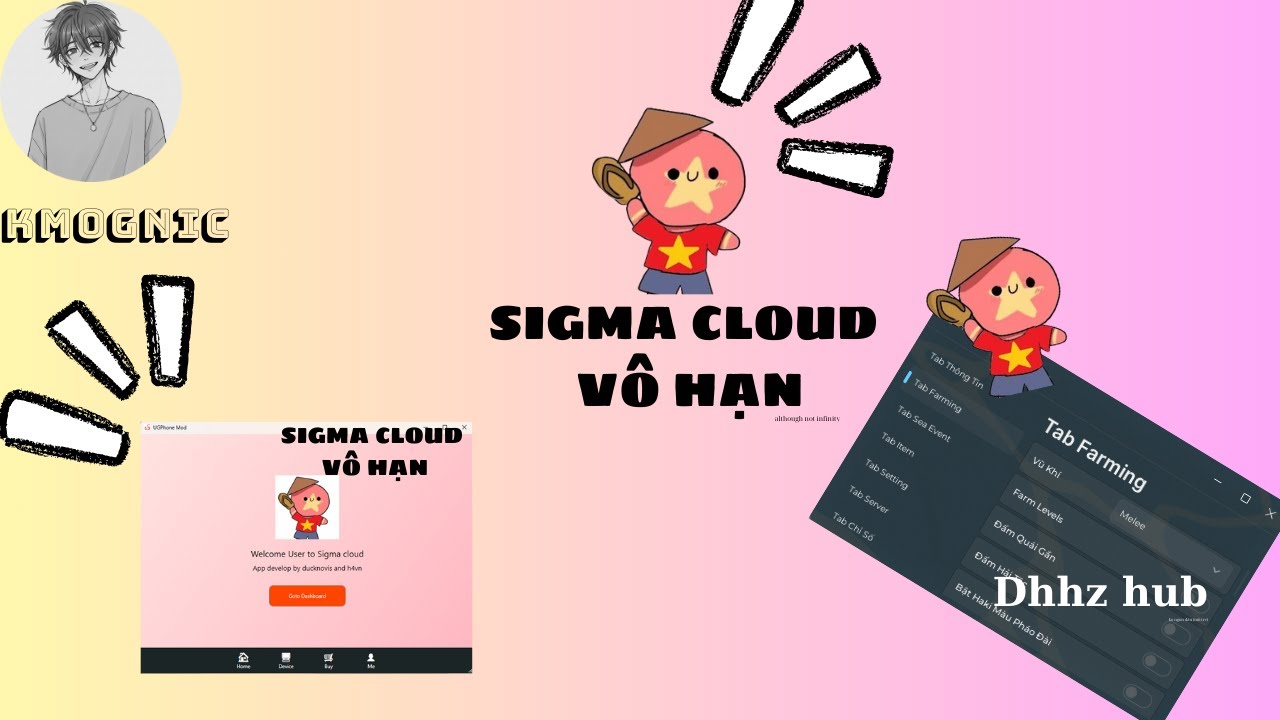 Hướng Dẫn Cách Sử Dụng Sigma Cloud , Script Dhhz hub siêu múp | KmogNic - YouTube