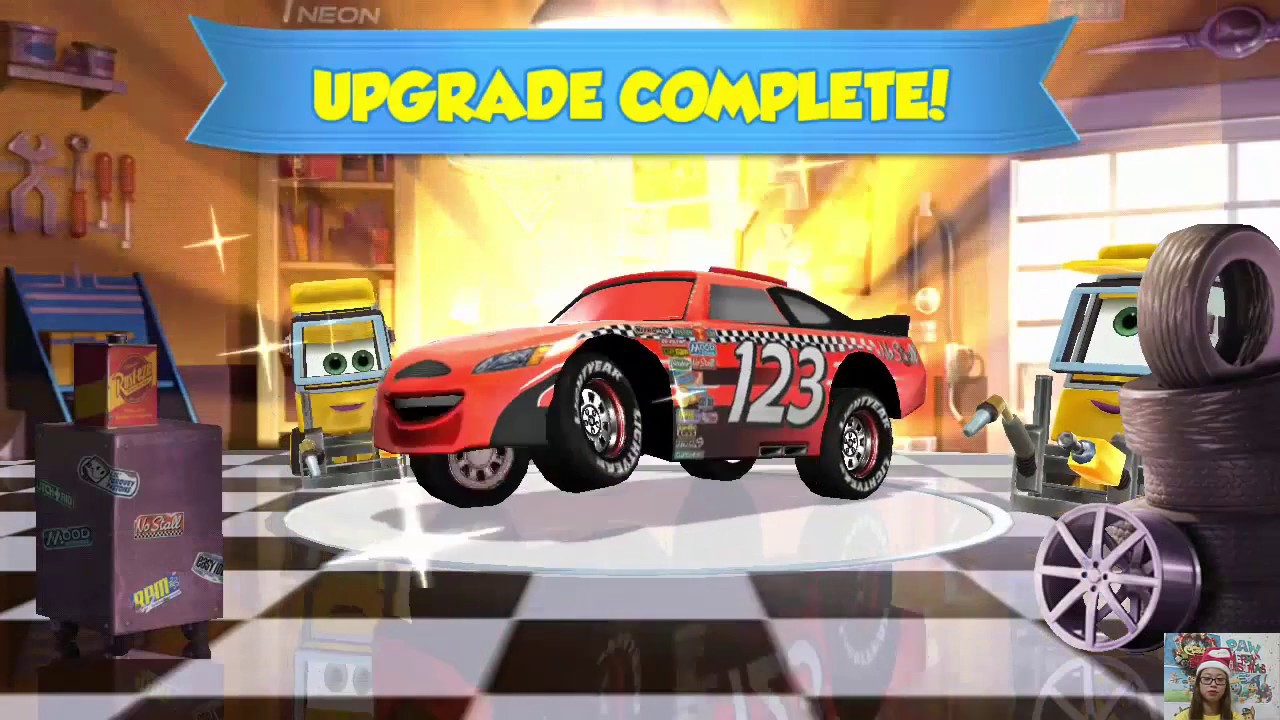 Cars Movie Video Play Games | Fast as Lightning | Todd Vs Mater By ...