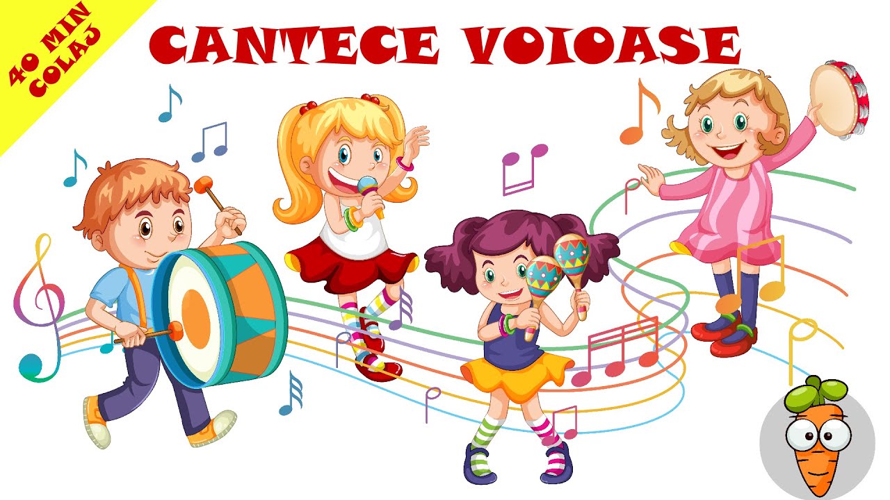 Cantece Voioase - 40 Minute Colaj Cantece Pentru Copii - YouTube