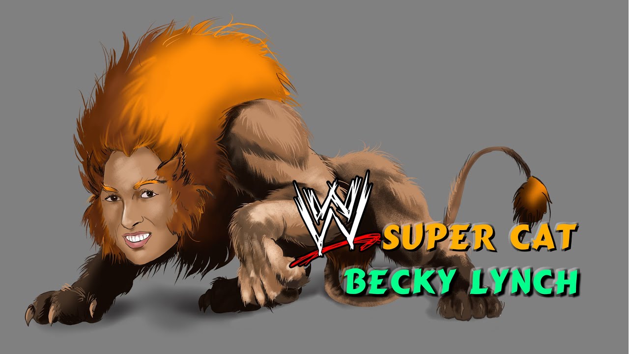 SUPER CAT BECKY LYNCH’S CHAMPION - YouTube