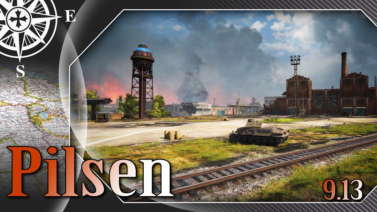 Pilsen - Mapa - World of tanks - YouTube