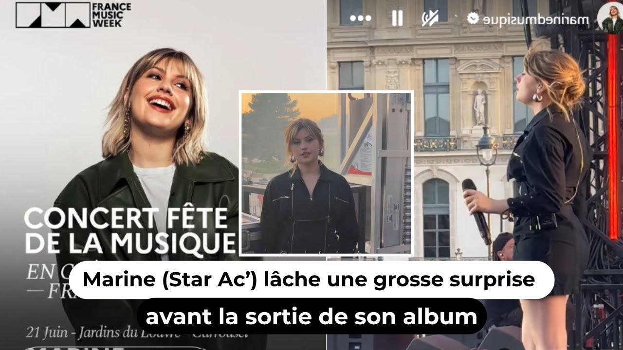 "Marine (Star Ac’) lâche une grosse surprise avant la sortie de son ...