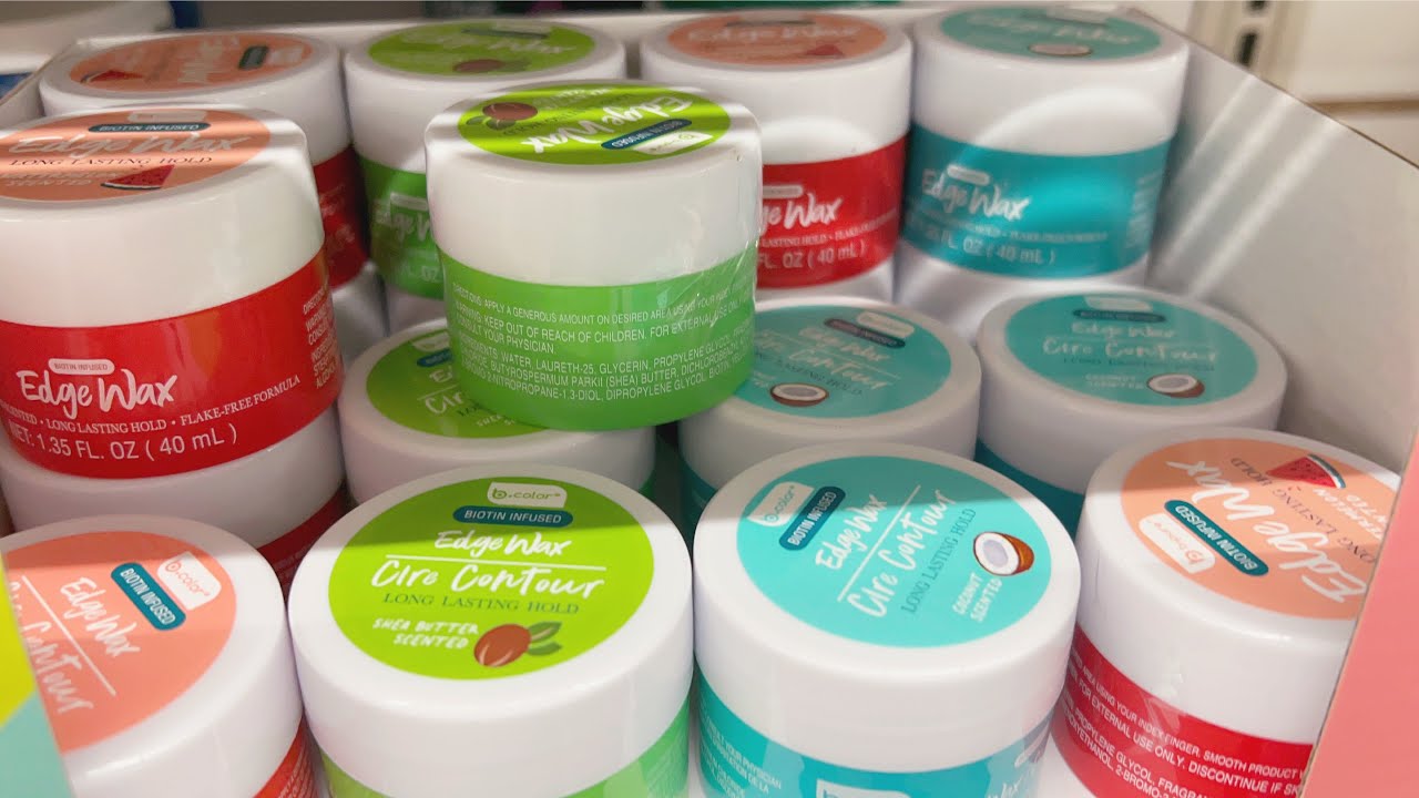 New Finds From Dollar Tree. Edge Wax For Your Edges!!! ($1:25) - YouTube