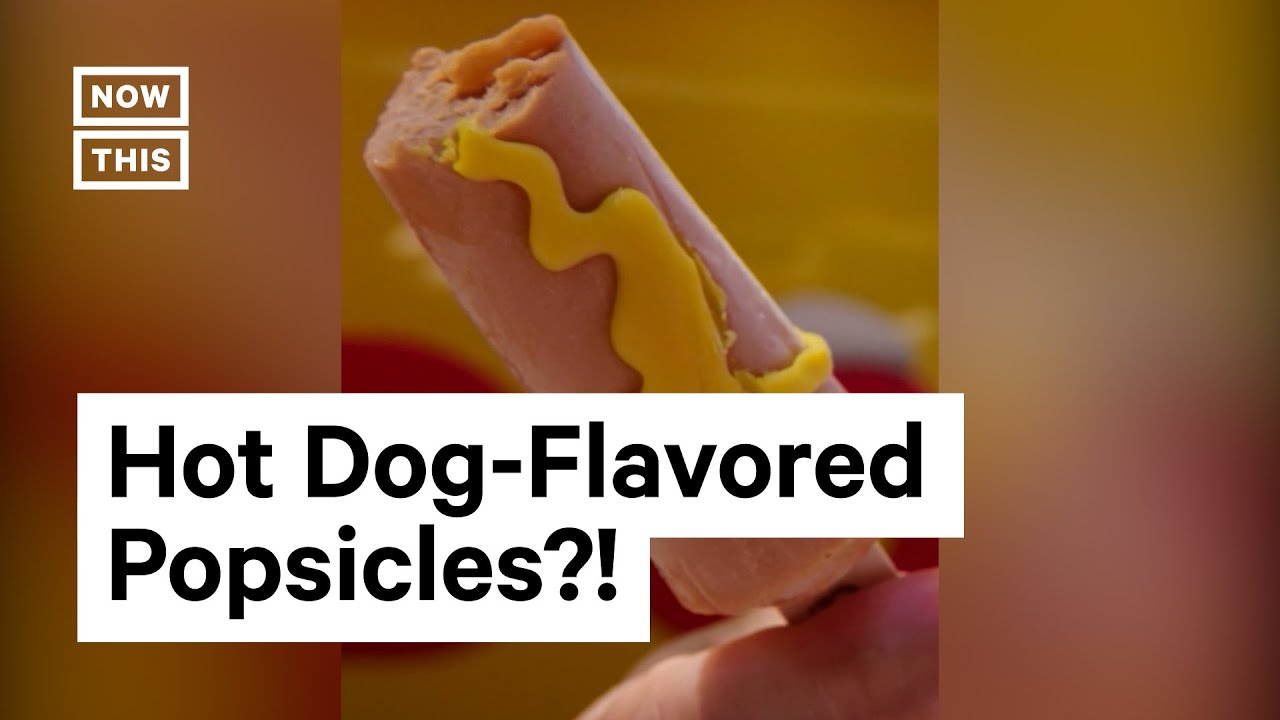 Oscar Mayer and Popbar Create Hot Dog-Flavored Popsicle - YouTube