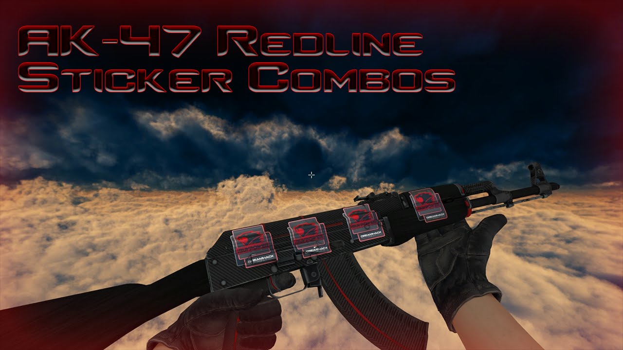 CSGO: Sticker Combos - Ak-47 Redline Combos [iBuyPower&LGB] - YouTube