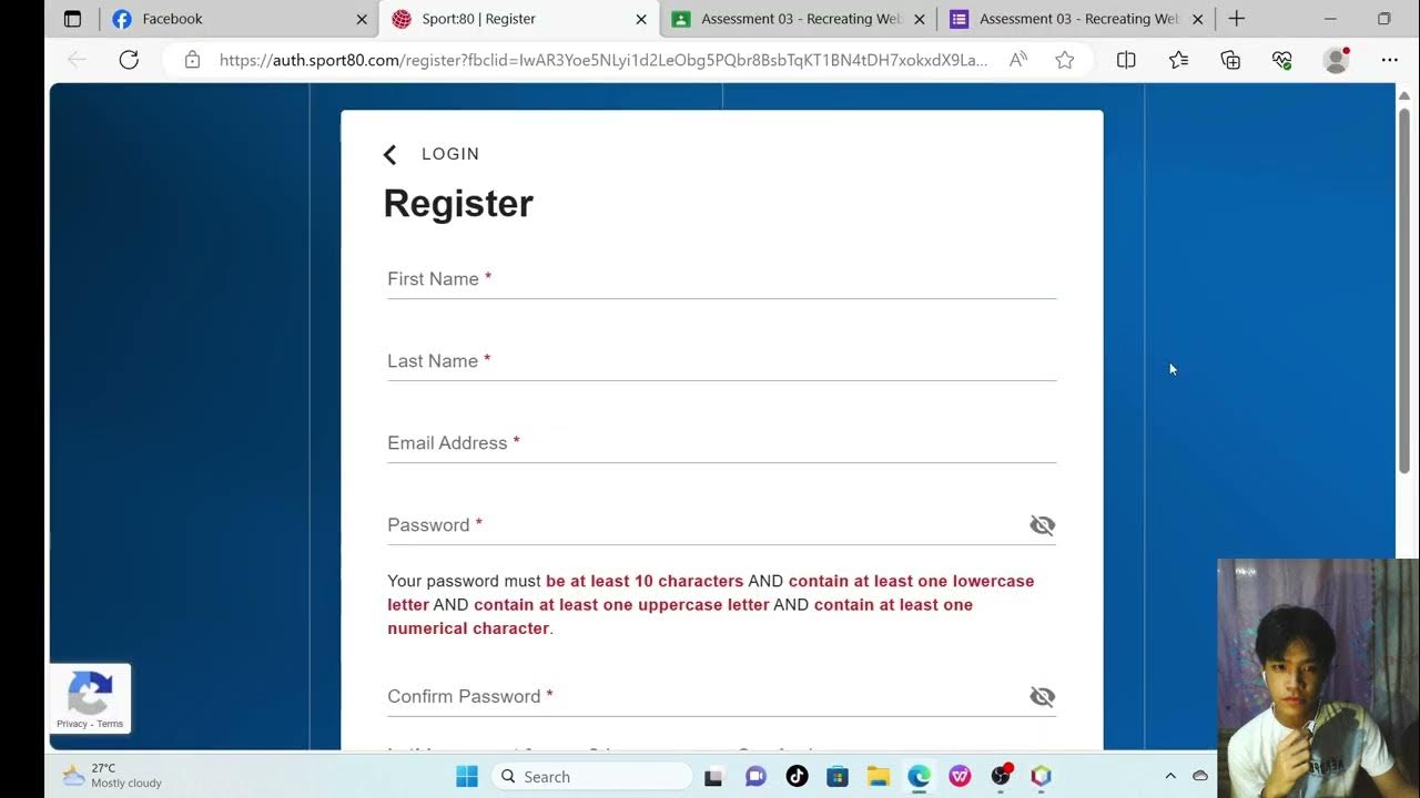 Recreating Web Forms using Java GUI Basic Controls = by GABRIEL SUAREZ ...