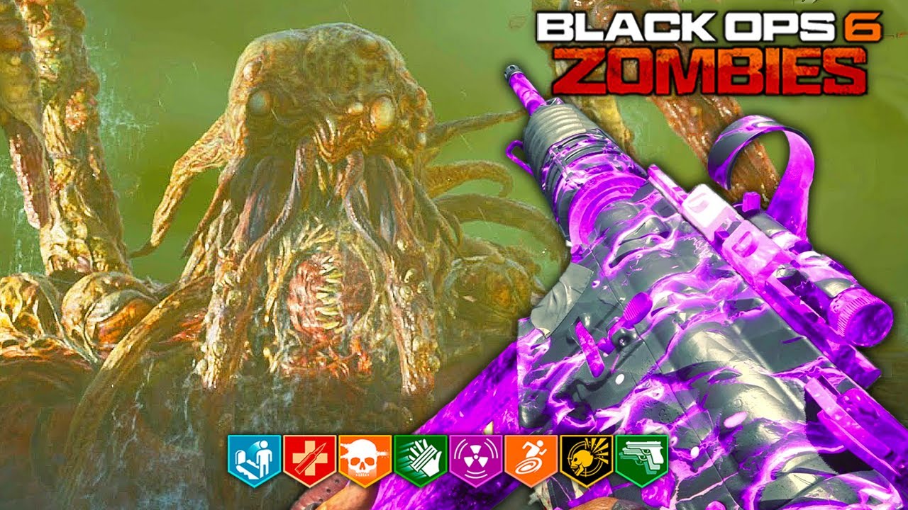 TERMINUS EASTER EGG RUNDE 50 MIT COMMUNITY | BO6 Zombies Gameplay ...