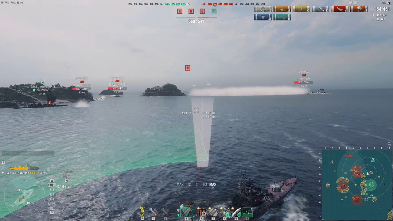 Neustrashimy, the Russian Roach - YouTube