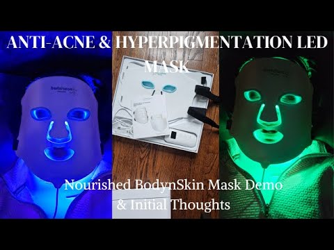 Anti-Acne and Anti-Hyperpigmentation LED Light Therapy Face and Neck ...