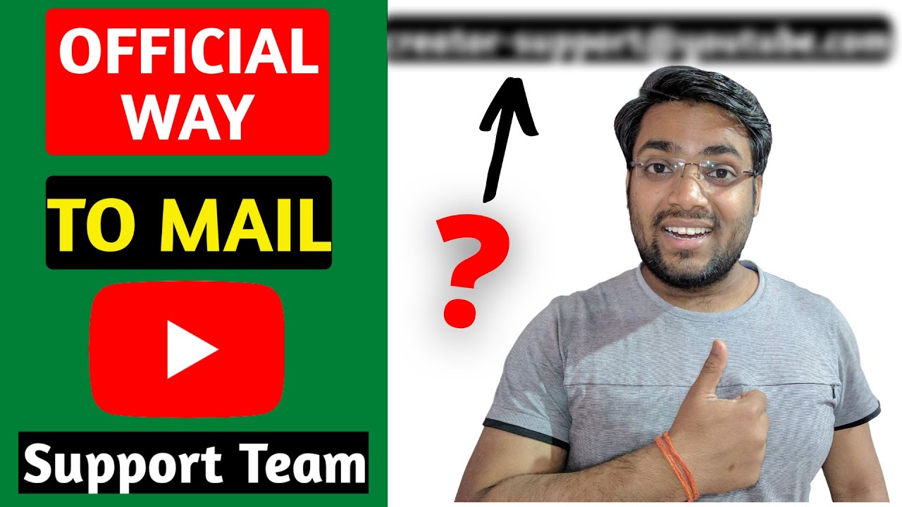 How to Contact YouTube Support Team 2021 | Official YouTube Mail id ...