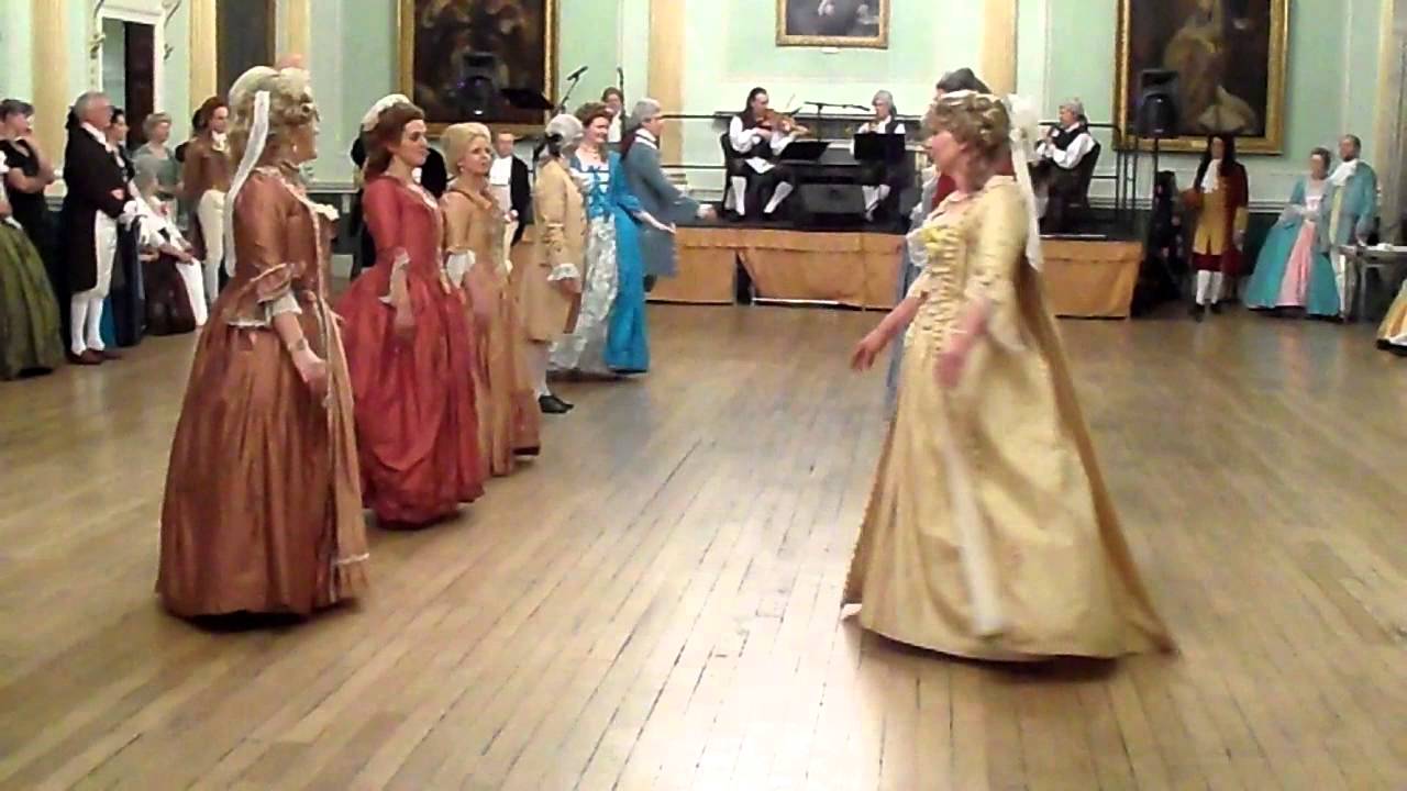 Bath Minuet Ball Demo 2013, Dance 3 - YouTube