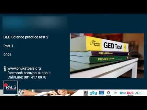 Full GED Science Test 2 Explained by Science Teacher 2021 (Part 1 ...