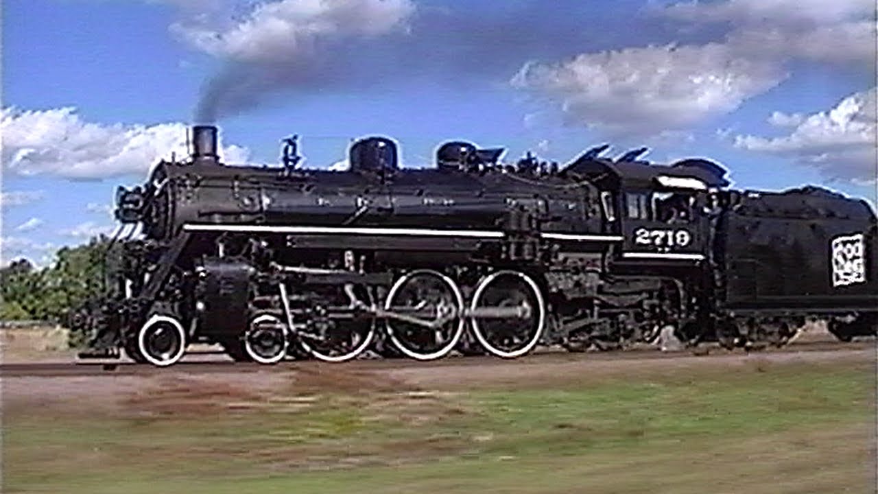 Soo Line 2719 Steamin' Thru the Chippewa Valley - YouTube