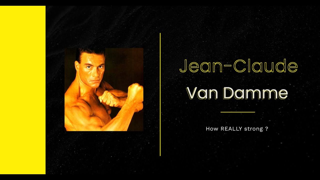 How strong is Jean Claude Van Damm? Sub.ESP/RU - YouTube
