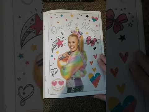 Jojo siwa handwriting book with doodles review