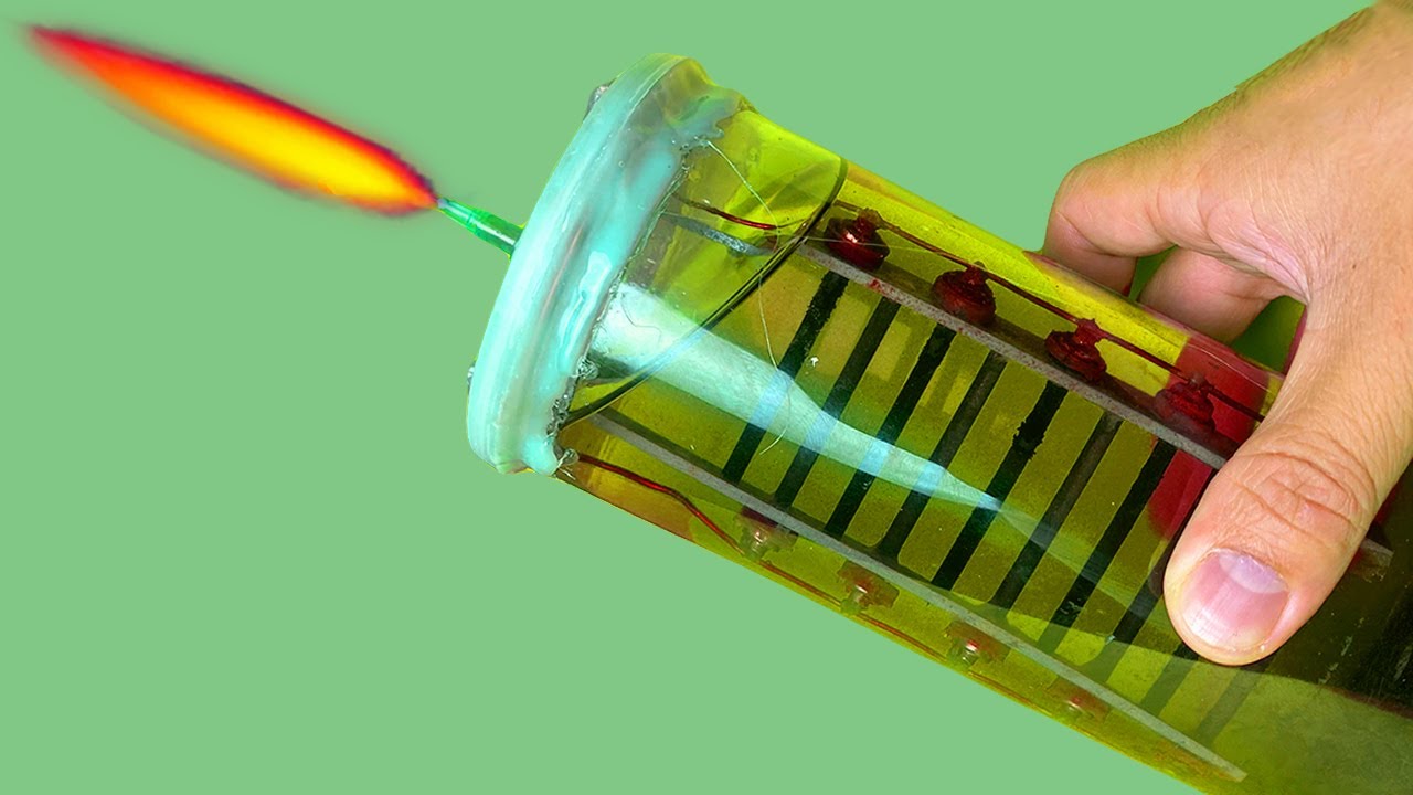 Easy Way To Make Hydrogen Generator Used 1.5V Battery: Water Into ...