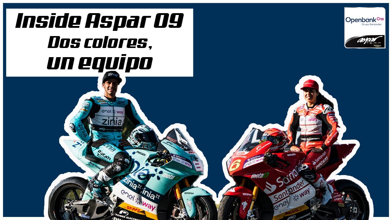 Inside Aspar 2023 09 - Dos colores, un equipo - YouTube