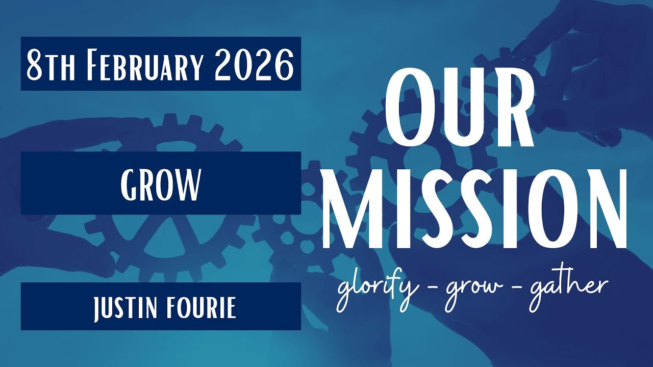 Our Mission | Grow | Justin Fourie - YouTube