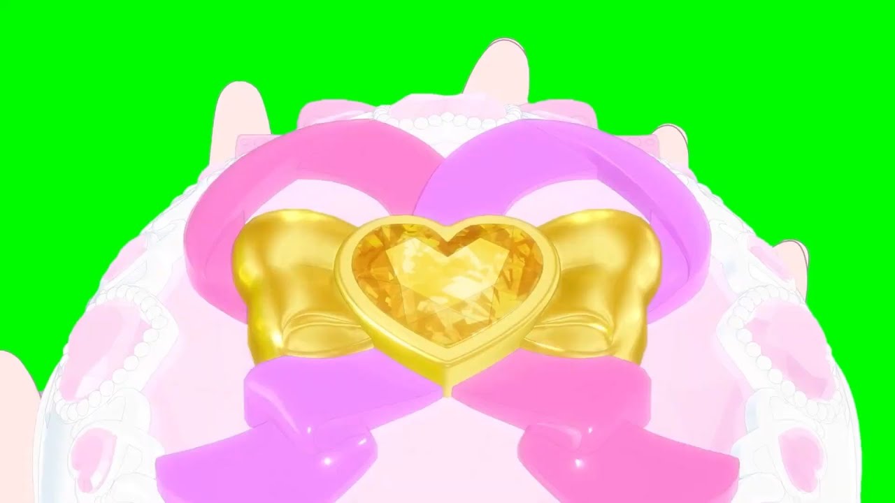 Cure Friendy's Wonderful Pact - Wonderful Precure [Green Screen Mask ...