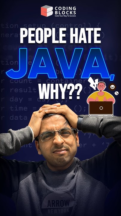 Why Some Don't Like Java and Monu Bhaiya's Tips to Change That! #code #codingblocks #coding # ...