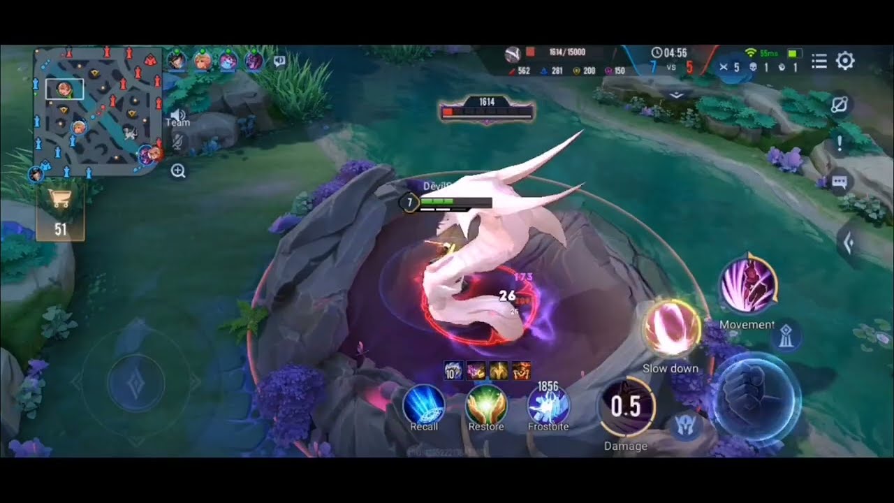 Butterfly gameplay, Arena of valor (AOV)/Clash of Titans (COT) . - YouTube