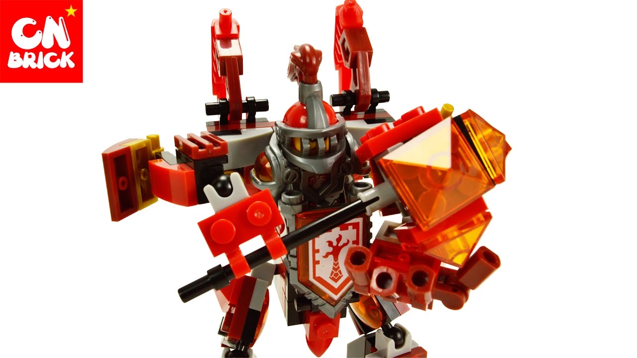 Unoffical LEGO KNOCKOFF NEXO KNIGHT MACY SY734B lego videos - YouTube