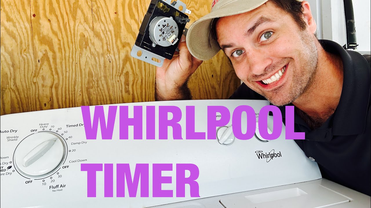 How to replace the timer on a whirlpool dryer | timer shaft broke ...