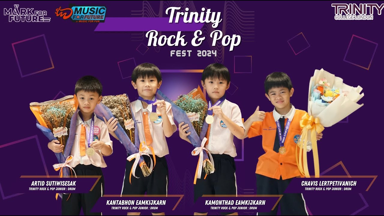 Trinity College London Rock and Pop Festival Awards🎉 - YouTube