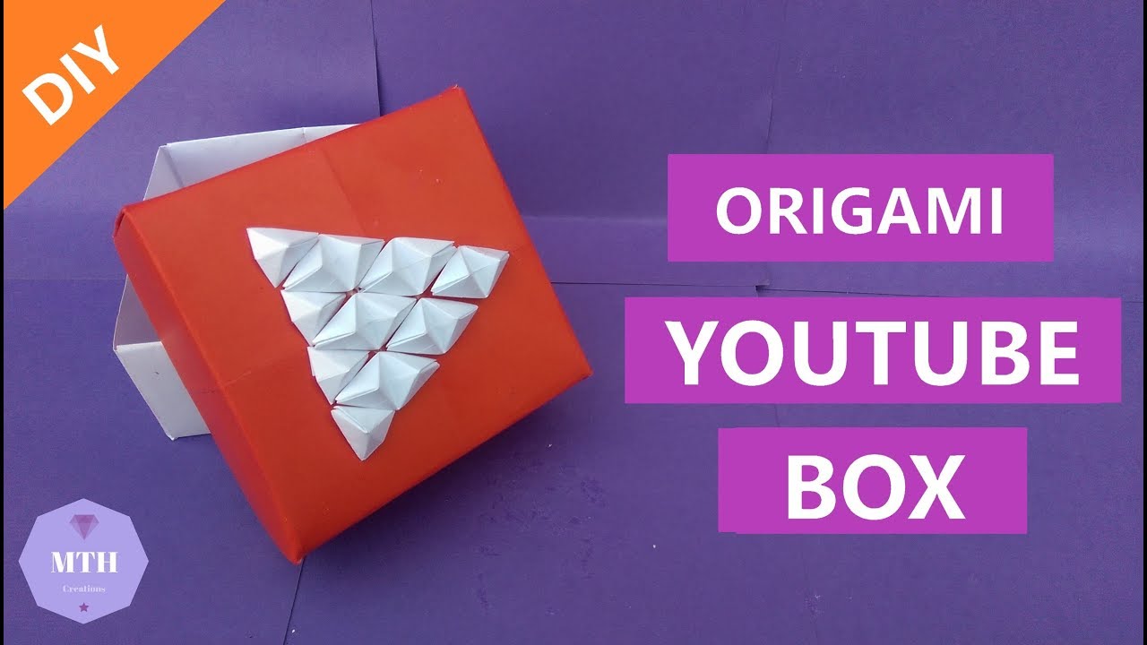 AMAZING YOUTUBE GIFT BOX TUTORIAL ( 2019) - YouTube