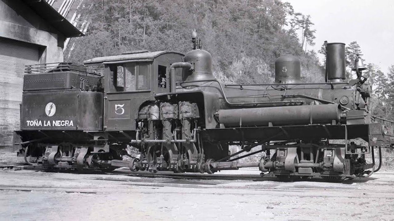 la historia de la locomotora "Toña la negra" - YouTube