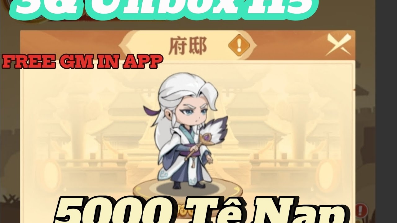 3Q Unbox H5 Free Gm In App . Free 5000 tệ nạp game đồ học 3Q Chibi ...