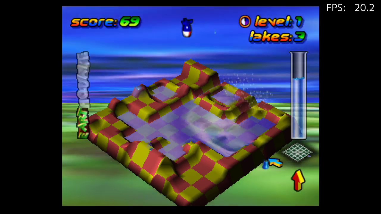 Wetrix, Nintendo 64, Lakka, Raspberry Pi 4, 4GB - YouTube