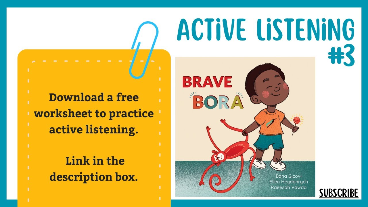Practice Active Listening for Beginners | Free worksheet linked - YouTube