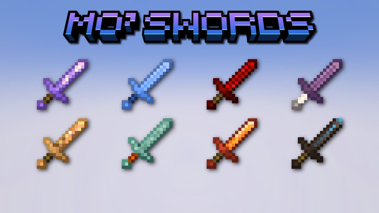 Minecraft | MO' SWORDS | Add-on Showcase [1.21.100] - YouTube