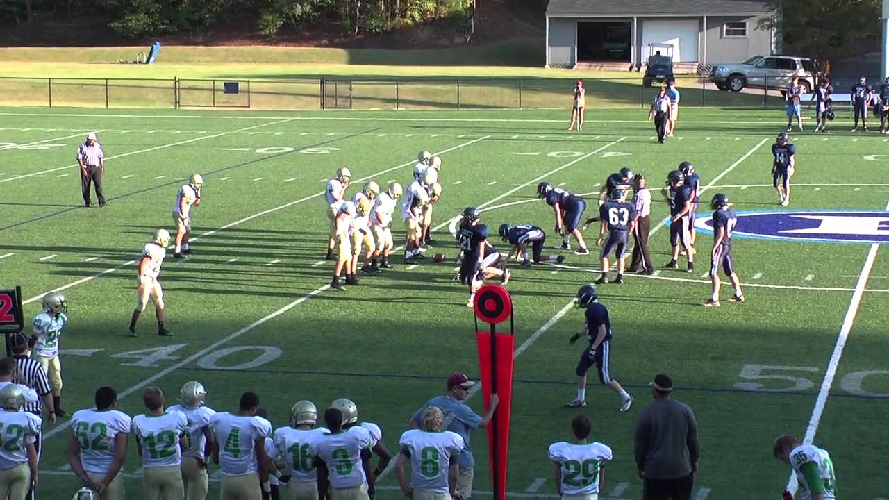 Lovett 9th Grade Football vs Buford High School Wolves, 2012 - YouTube