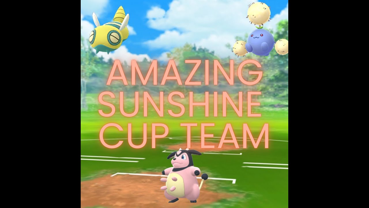 Top Sunshine Cup Team for Pokemon Go 8-2 - YouTube