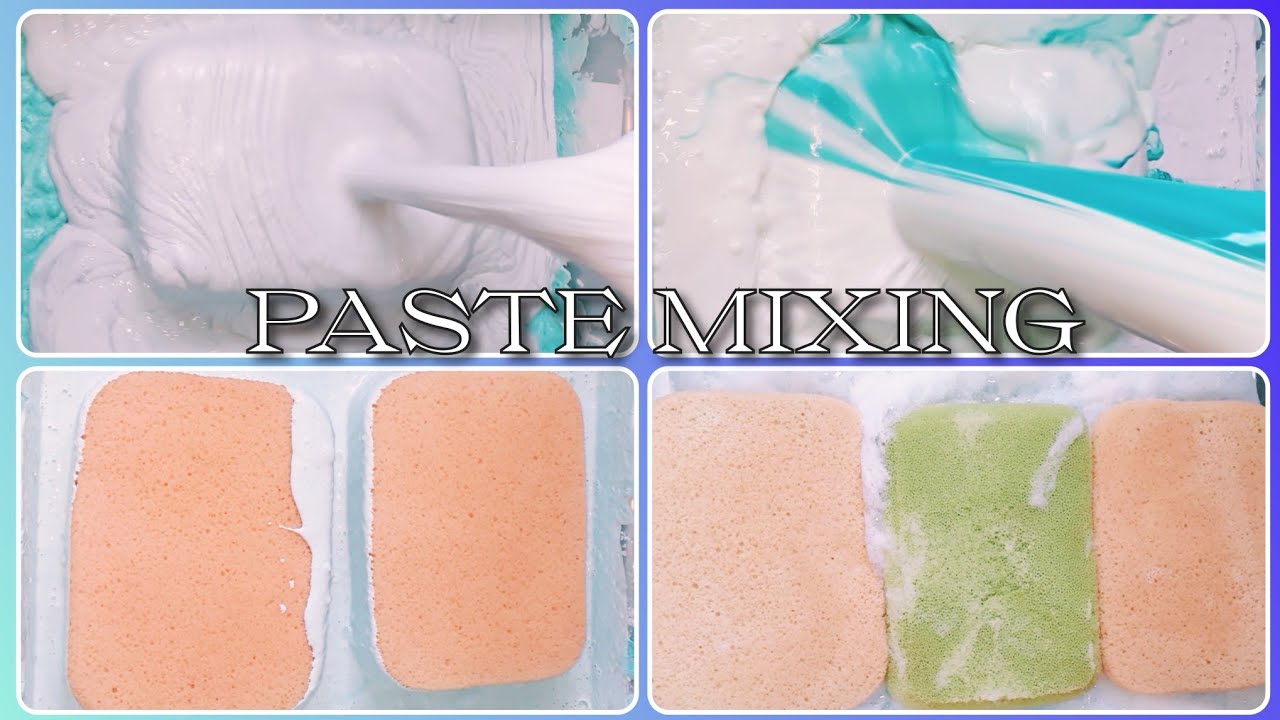MIXING 3 SAVED PASTE INTO ONE TUB! FULL RINSE INCLUDED! - YouTube