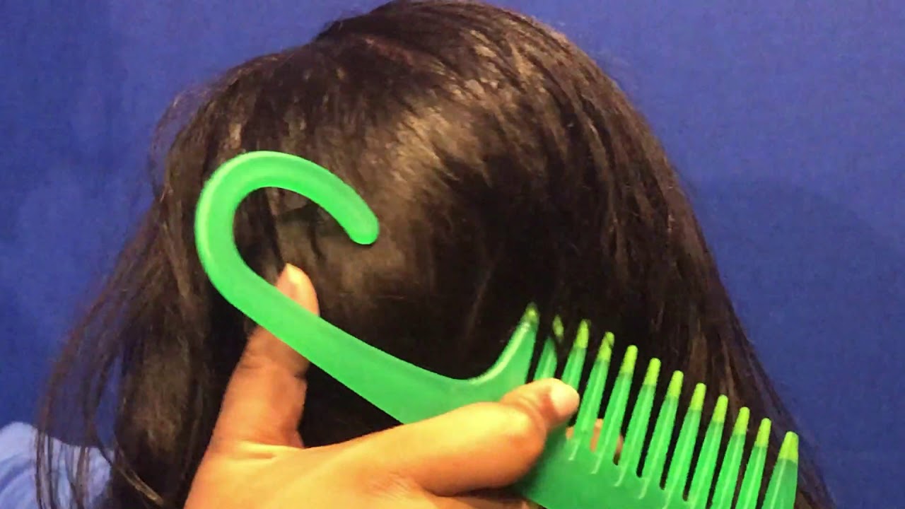 ASMR - Comb and Scratch (NO TALKING) - YouTube