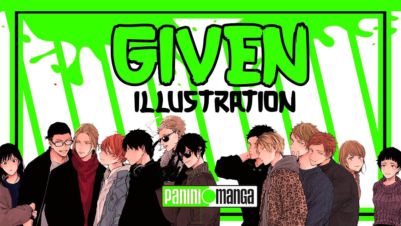 GIVEN Libro de Ilustraciones - Panini Manga Mx - Muestra y Opinión - YouTube