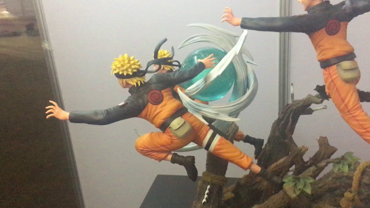 Ryu studio`s Naruto`s Rasengan statue - YouTube