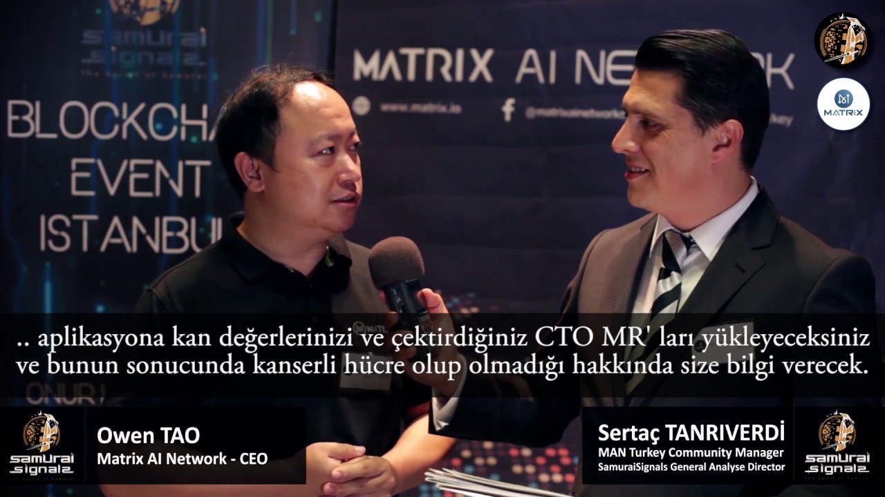 MATRIX CEO'SU OWEN TAO İLE RÖPORTAJIMIZ (TÜRKÇE ALT YAZILI) - YouTube