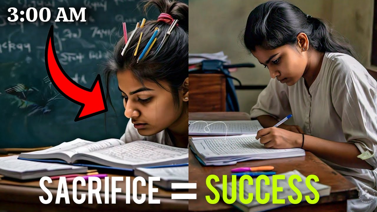 SACRIFICE = SUCCESS** BEST STUDY MOTIVATIONAL VLOG FOR STUDENTS*STUDY ...