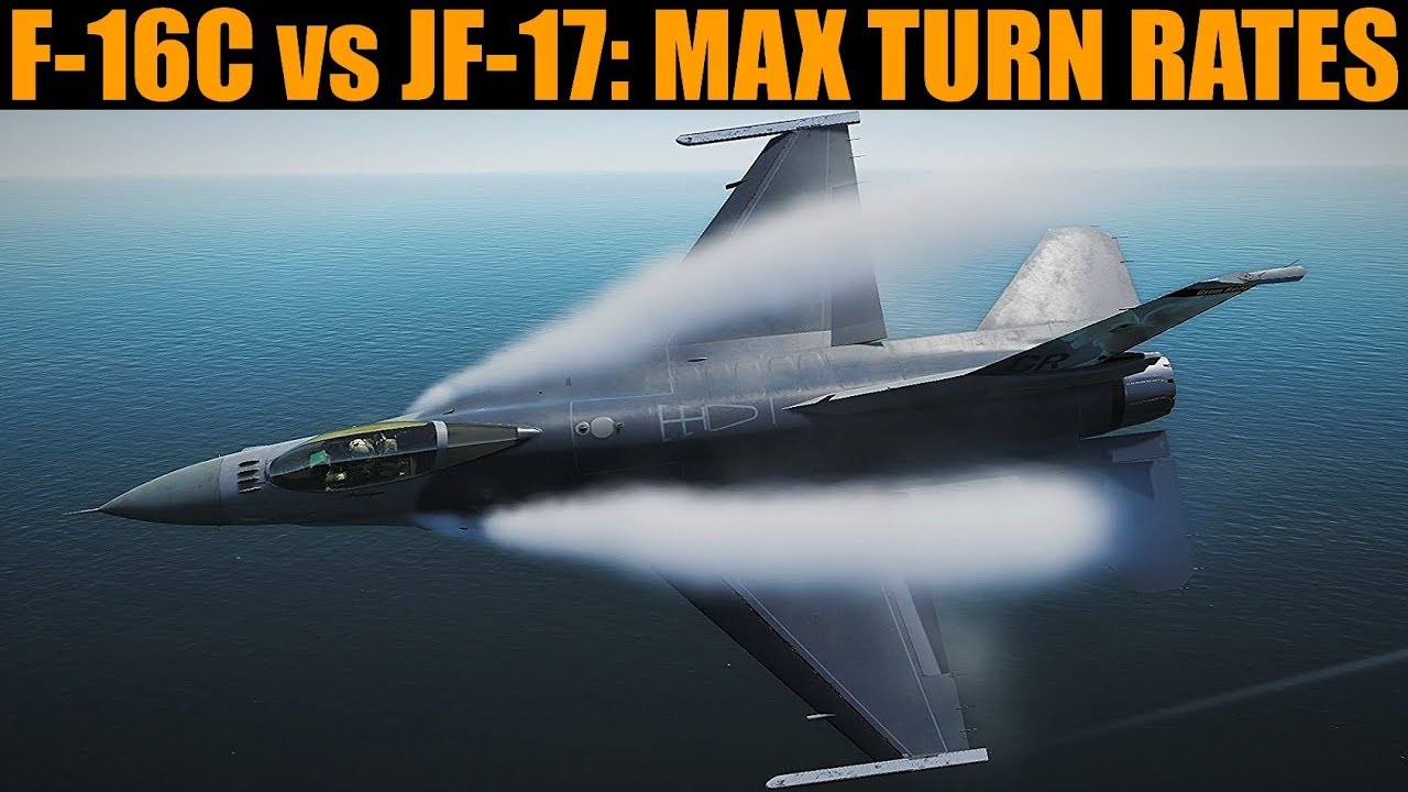 F-16C & JF-17: Max Sustained Turn Rates | DCS WORLD - YouTube
