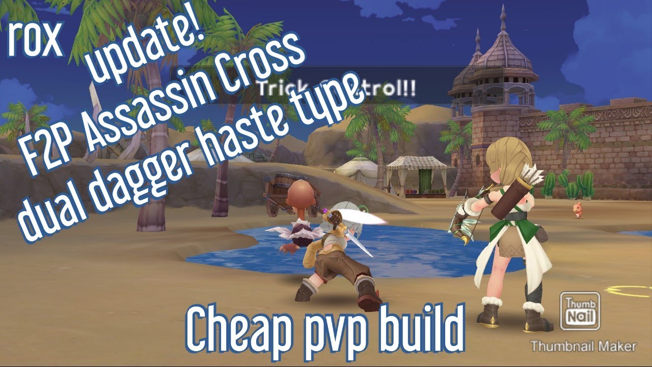 updated F2P Assassin Cross 60 dagger haste pvp build cheap but powerful ...