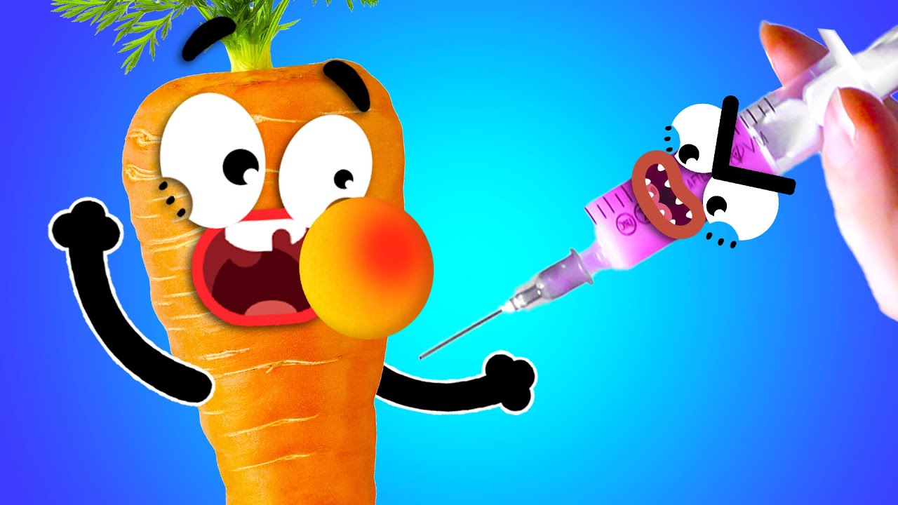 Auch!Doodles VS Doctor | The Secret Life of Food! Clumsy Doodles ...