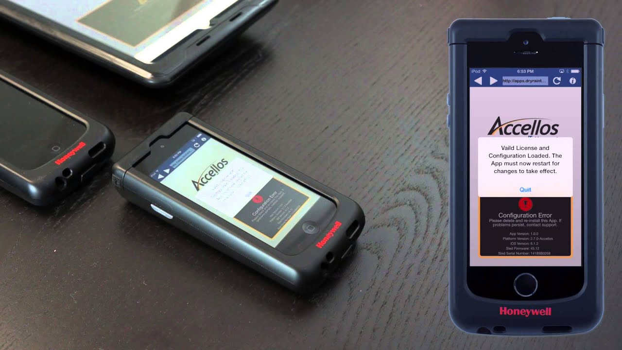 Accellos WMS iOS demo - YouTube