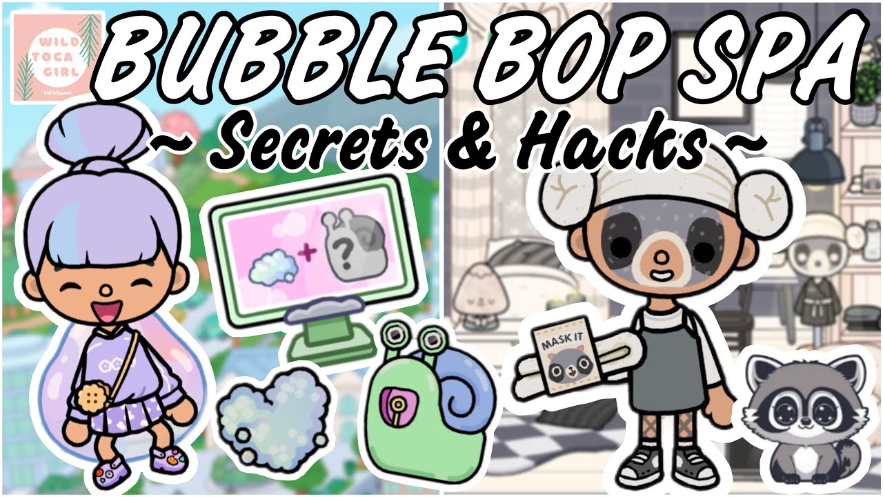 BUBBLE BOP SPA 🫧 SECRETS & HACKS 🤫😉🤯🤩 TOCA BOCA WORLD 🌍 - YouTube